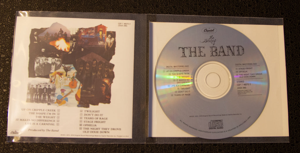 The Band THE BEST OF THE BAND Used CD – Drop The Needle Vinyl