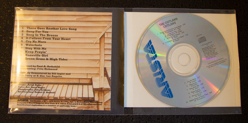 The Outlaws OUTLAWS (1990's Reissue) Used CD – Drop The Needle Vinyl